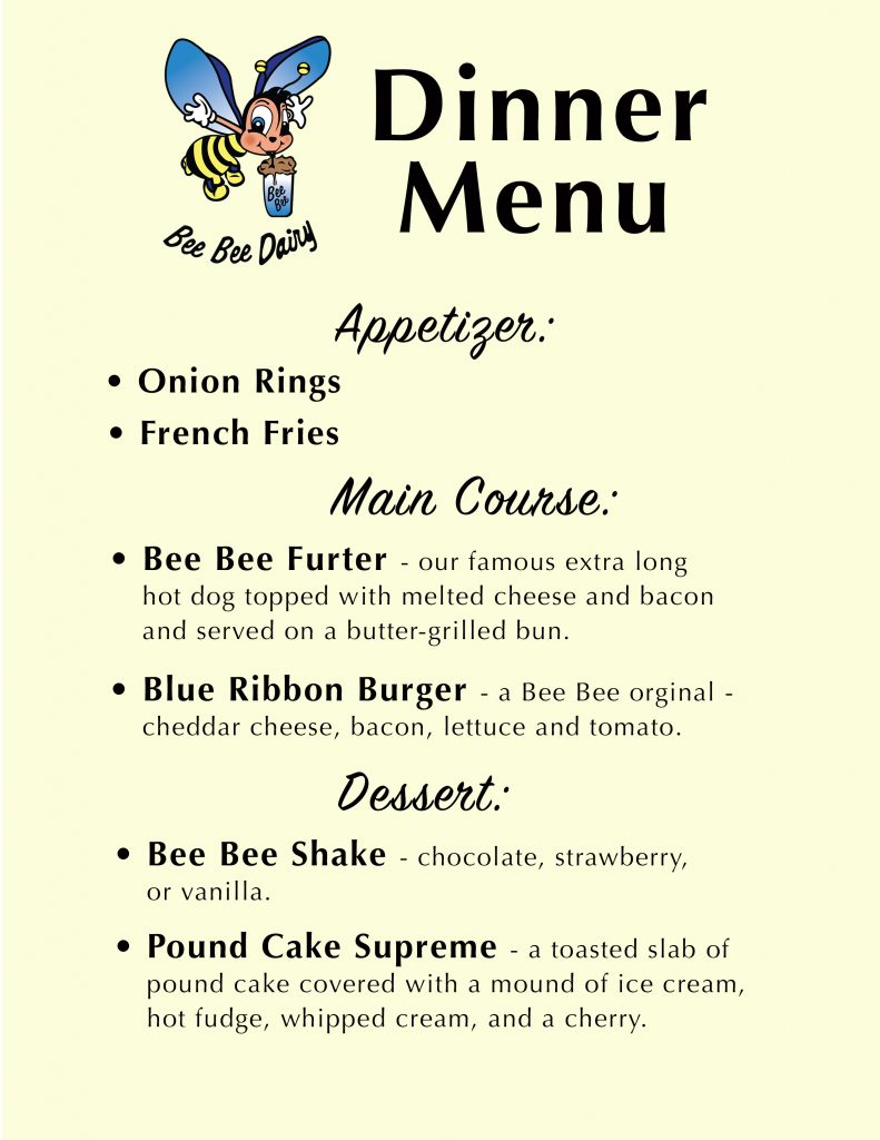 Restaurant – beebeedairy